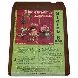 Media | Elvis 8track Tape Bundle 3 Burning Love Blue Christmas ...
